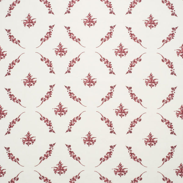 Trifolium Wreath Linen/ Raspberry on Ivory - Inchyra